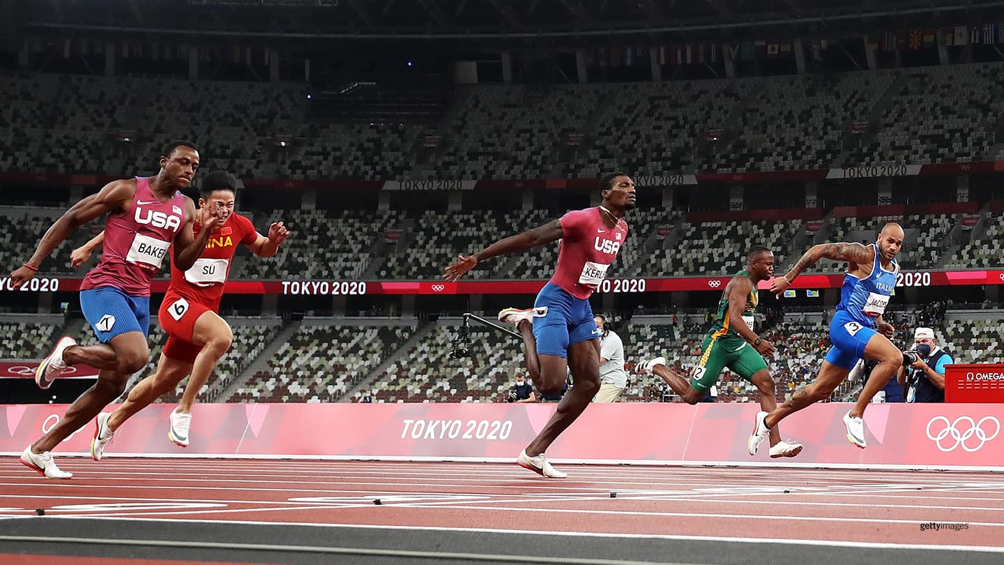 Fred Kerley Keeps Team USA Podium Streak Alive In 100 With Silver Medal | Team USA